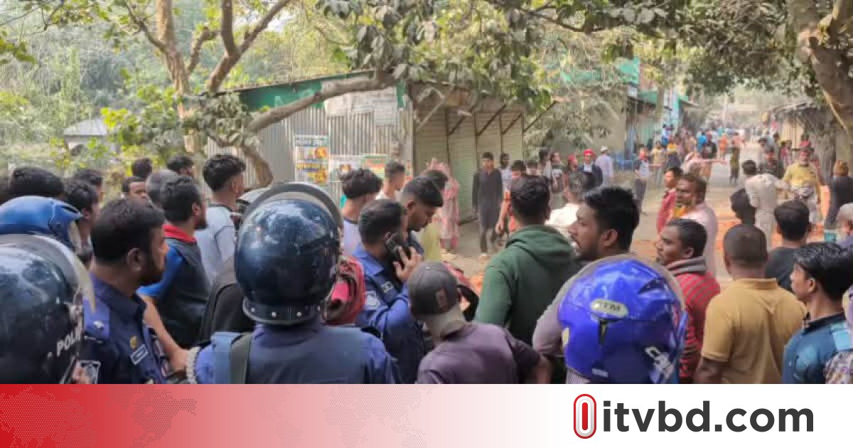 কিশোরগঞ্জে ফুটবল খেলা নিয়ে সংঘর্ষে আহত ২০, আটক ১৩